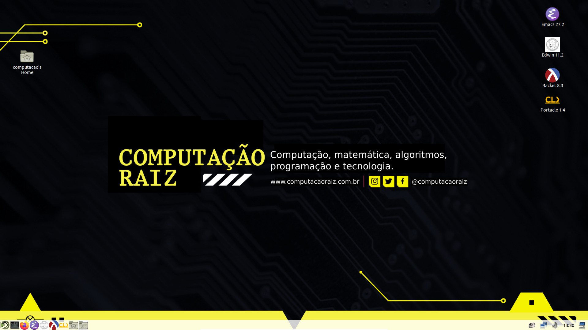 Desktop Virtual Linux Do Computação Raiz Computação Raiz