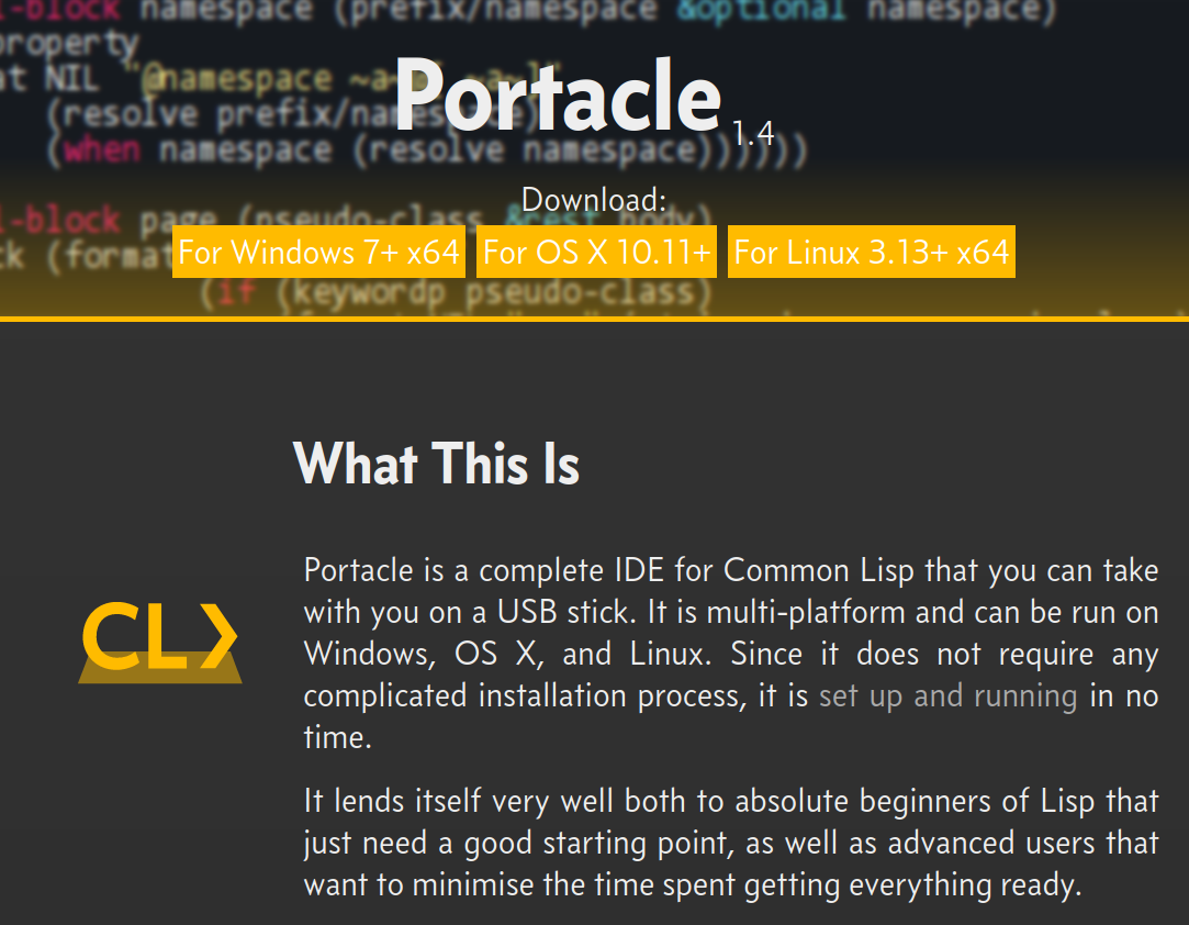 Ambiente de Desenvolvimento para Common Lisp: Emacs + SBCL + CMUCL + Quicklisp + utilitários ...